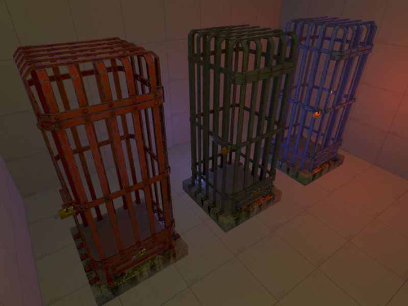 Lattice Cage prototype on VRChat! | KDC - Kyrah Design concept