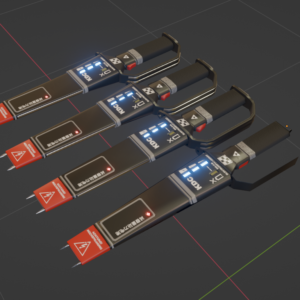 Stun prod LODs and normal map issues | KDC - Kyrah Design concept